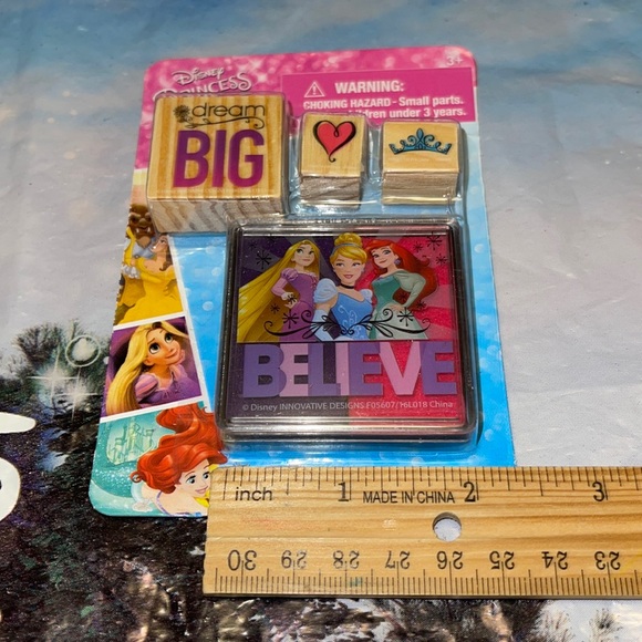 Disney | Toys | Disney Princess Stamp Set 4 Pcs | Poshmark